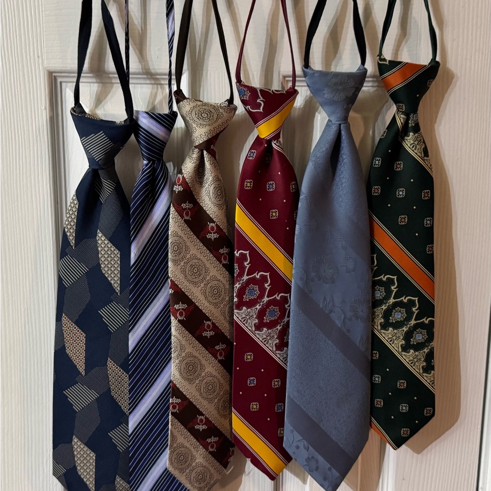 Elegant Men's Tie Collection - Assorted Colors - Gem